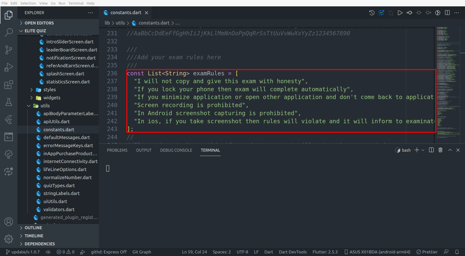 Documentation | Elite Quiz