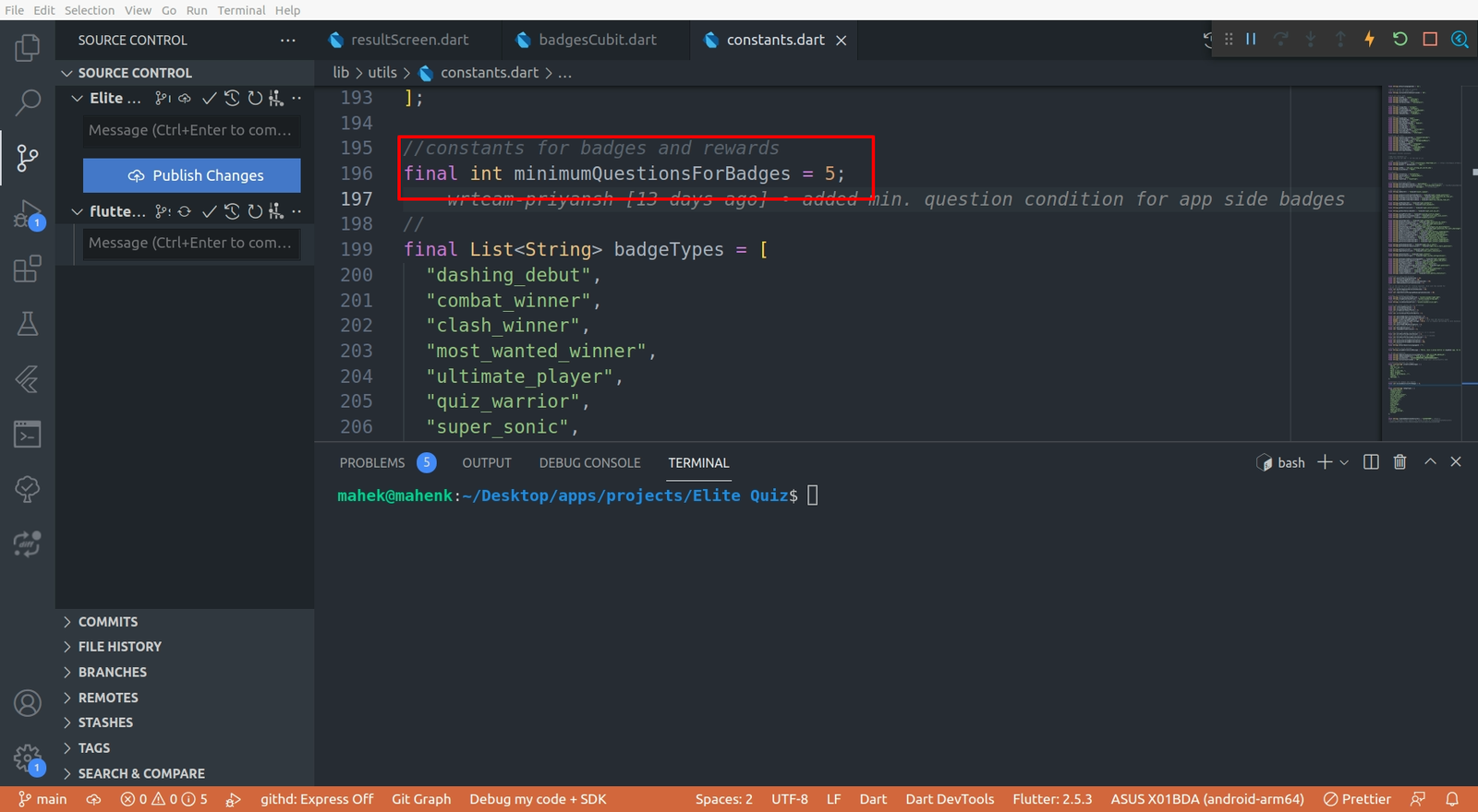 Documentation | Elite Quiz