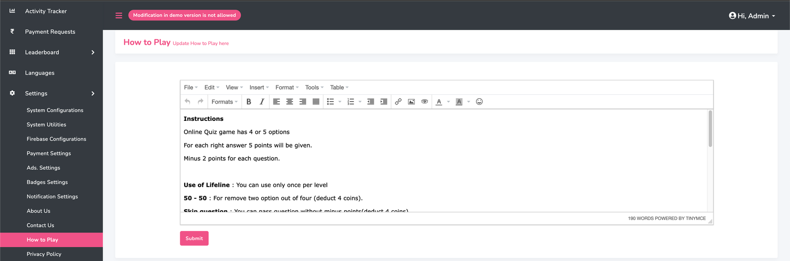 Documentation | Elite Quiz